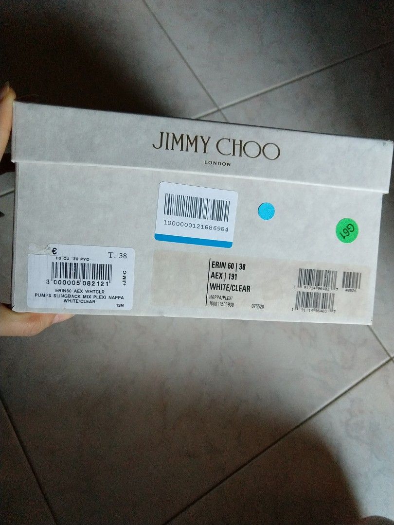 Jimmy choo shoe box, Luxury, Sneakers & Footwear on Carousell