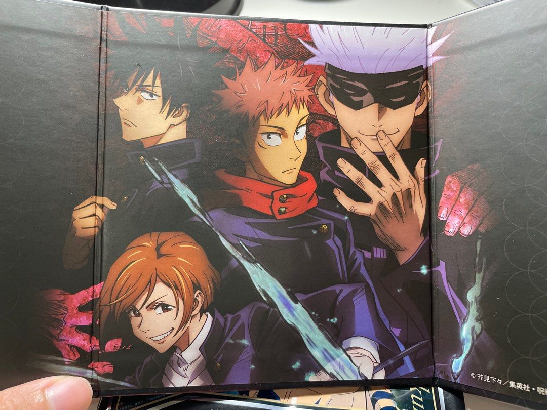 JJK Jujutsu Kaisen Folding Screen, Hobbies & Toys, Memorabilia ...