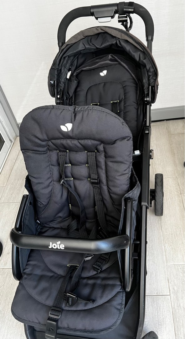 Joie double stroller, Babies & Kids, Going Out, Strollers on Carousell