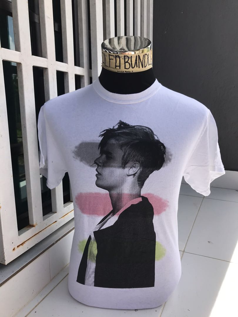 JUSTIN BIEBER, Men's Fashion, Tops & Sets, Tshirts & Polo Shirts on ...