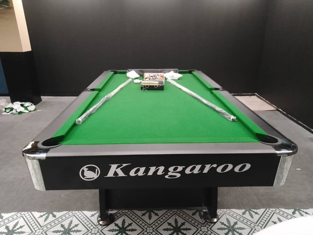 KANGAROO BRANDNEW STANDARD BILLIARD TABLE, Sports Equipment, Sports ...
