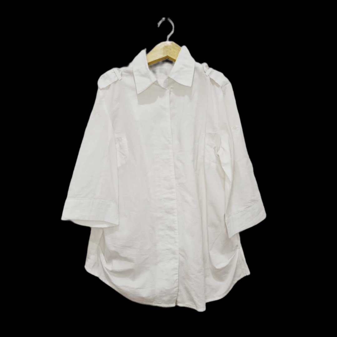 Kemeja - Kemeja Putih Polos - White Shirt no.. Uniqlo Zara - Kemeja ...