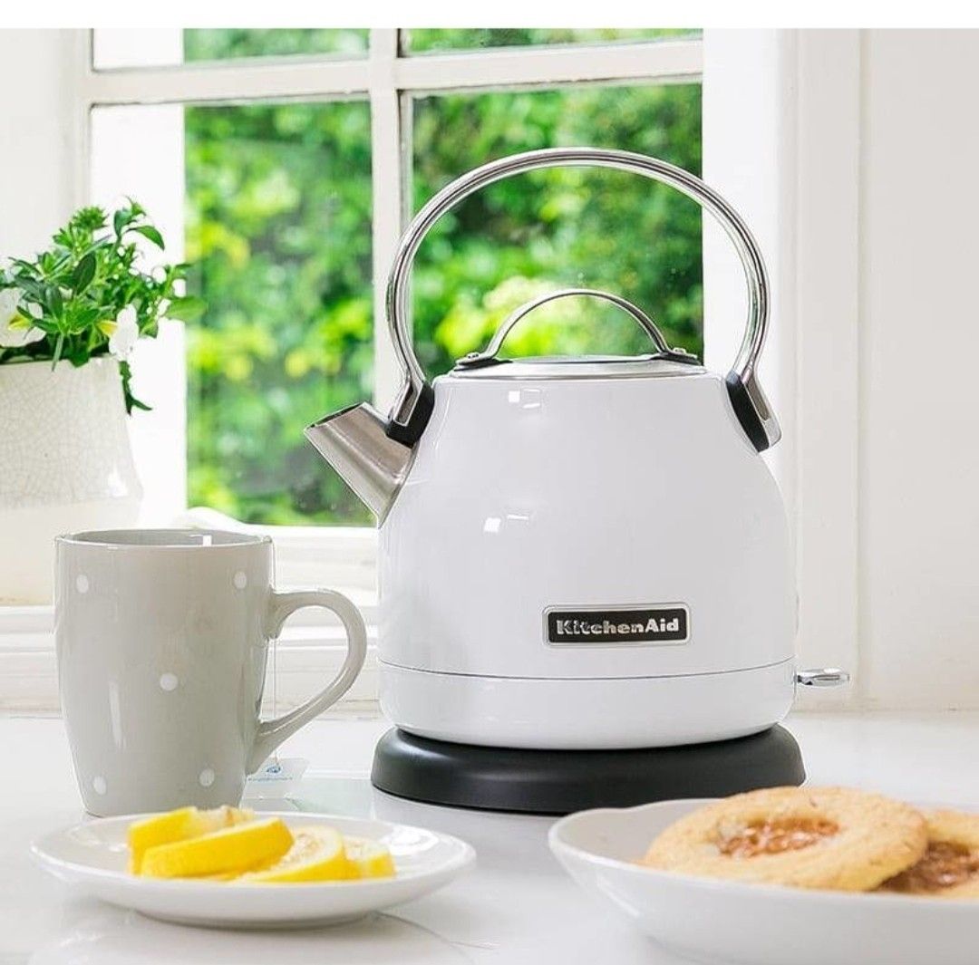 Kitchenaid 5KEK1222EWH 1.25 l electric kettle - white (BRAND NEW), TV ...