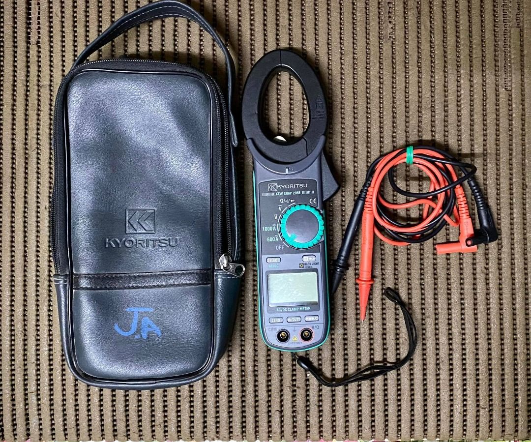 Kyoritsu 2055 AC/DC Digital Clamp Meter, 1000A/600V, Commercial & Industrial, Construction Tools ...