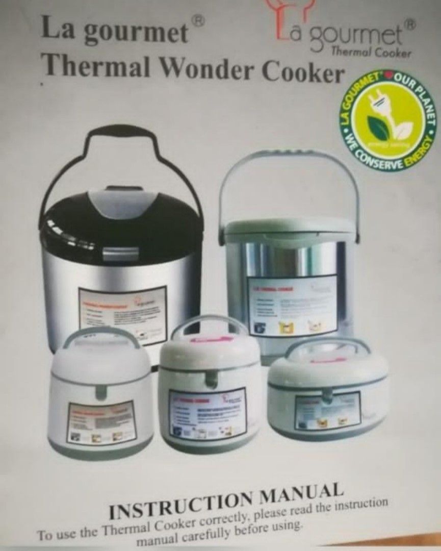 La gourmet thermal cooker, TV & Home Appliances, Other Home Appliances ...