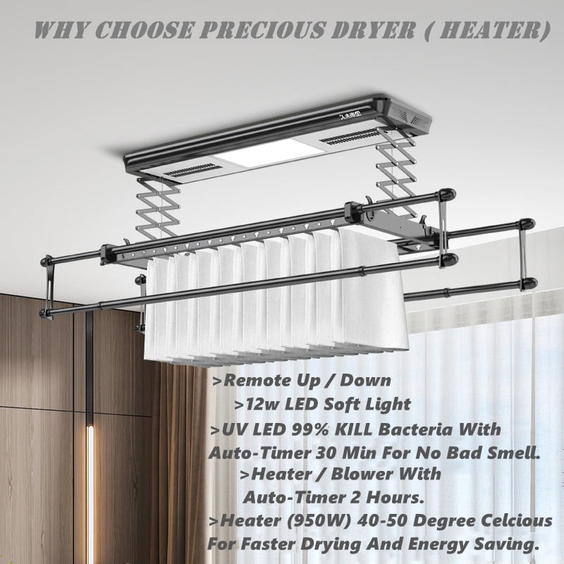 Laundry Rack DRYER with HEATER, TV & Home Appliances, Washing Machines ...