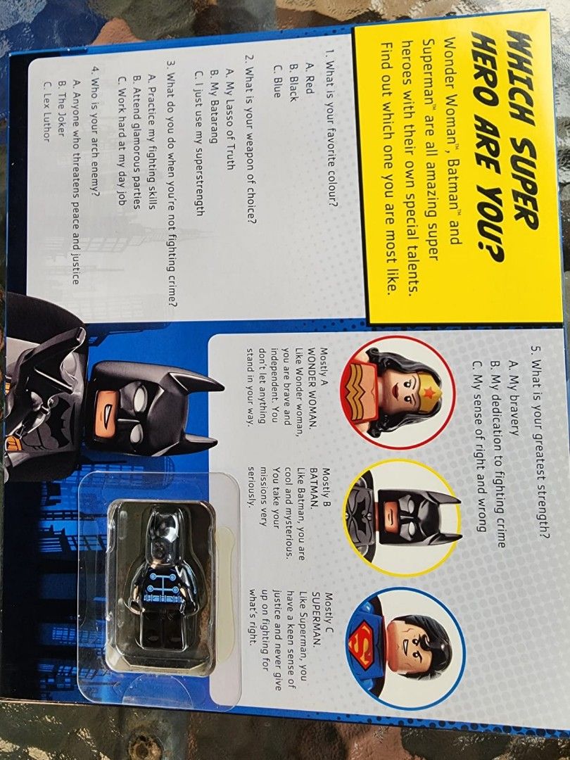 LEGO Batman in electric suit, Hobbies & Toys, Toys & Games on Carousell