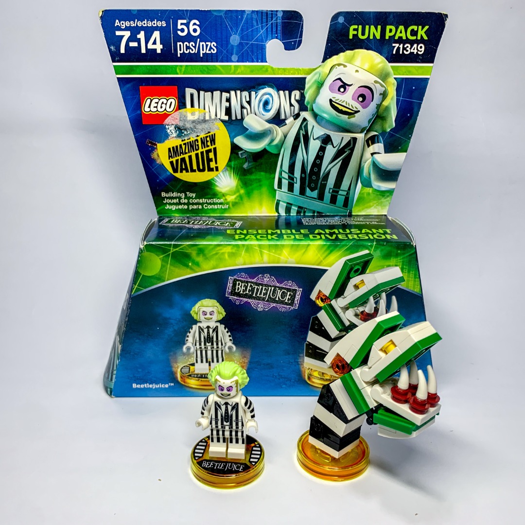 Lego Dimensions Beetlejuice and Saturn's Sandworm 71349, Hobbies & Toys ...