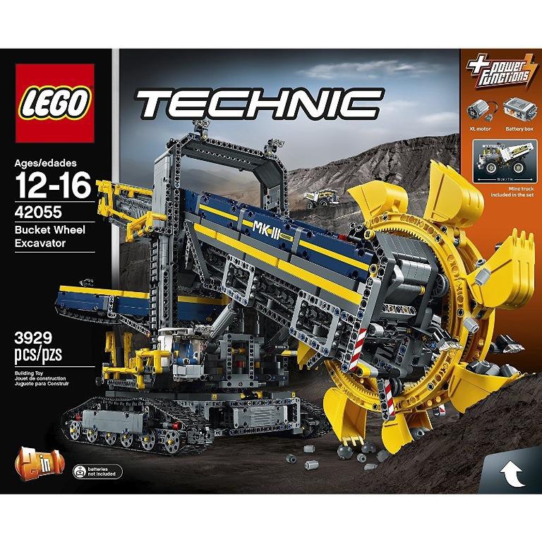 lego technic bucket wheel excavator 42055, Hobbies & Toys, Toys & Games ...