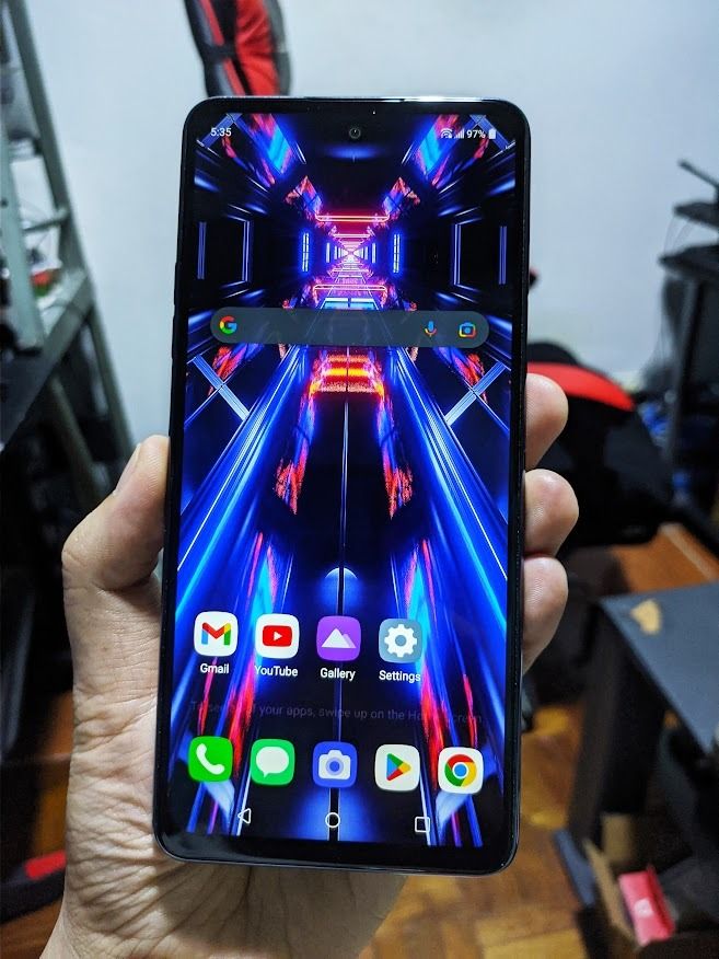 LG Q92 5G 128GB 6GB Ram Dark Blue SALE, Mobile Phones & Gadgets, Mobile ...