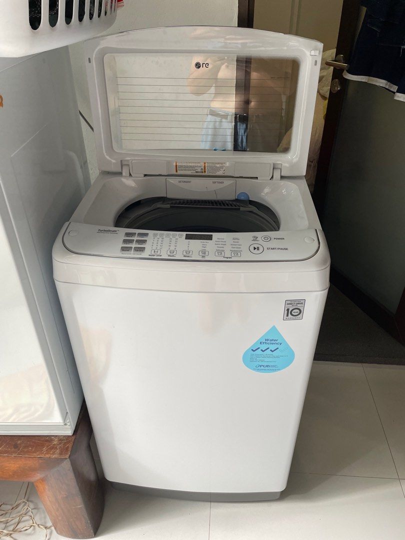 LG washing machine. Near new. 10kg. Top load., TV & Home Appliances ...