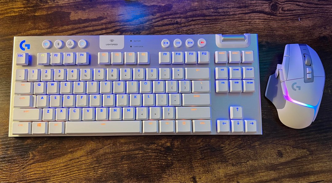 Logitech G915 White Keyboard, Computers & Tech, Parts & Accessories ...