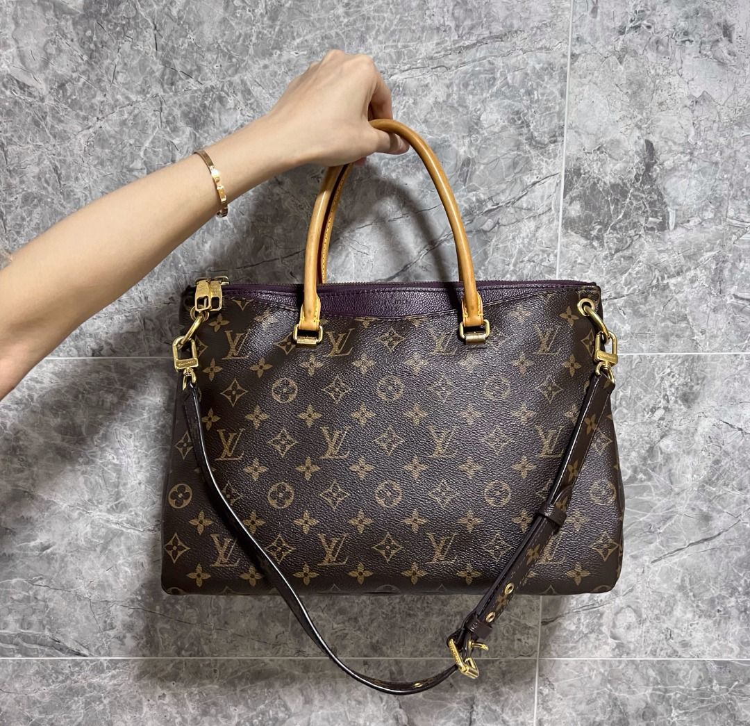 LV Pallas MM Monogram, Luxury, Bags & Wallets on Carousell