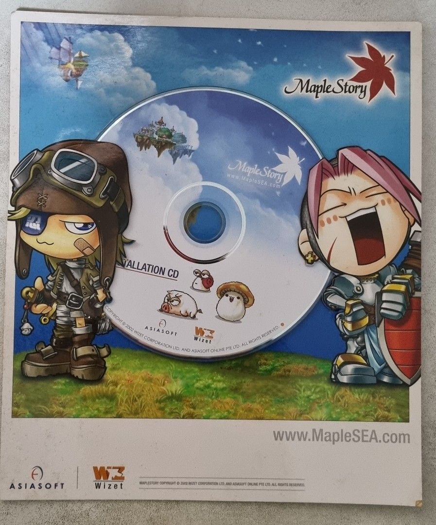 Maplestory CD, Hobbies & Toys, Toys & Games on Carousell