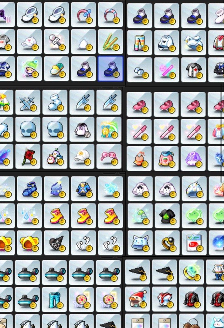 Maplestory MapleSEA Cash Items, Video Gaming, Gaming Accessories, In ...