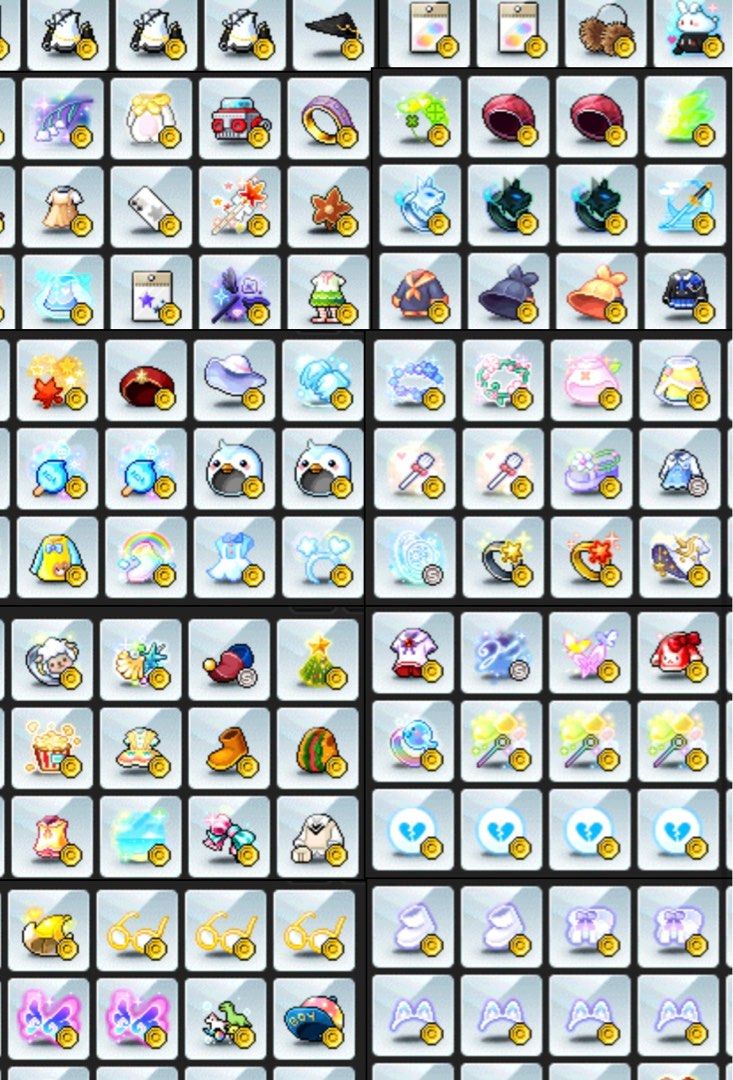 Maplestory MapleSEA Cash Items, Video Gaming, Gaming Accessories, In ...