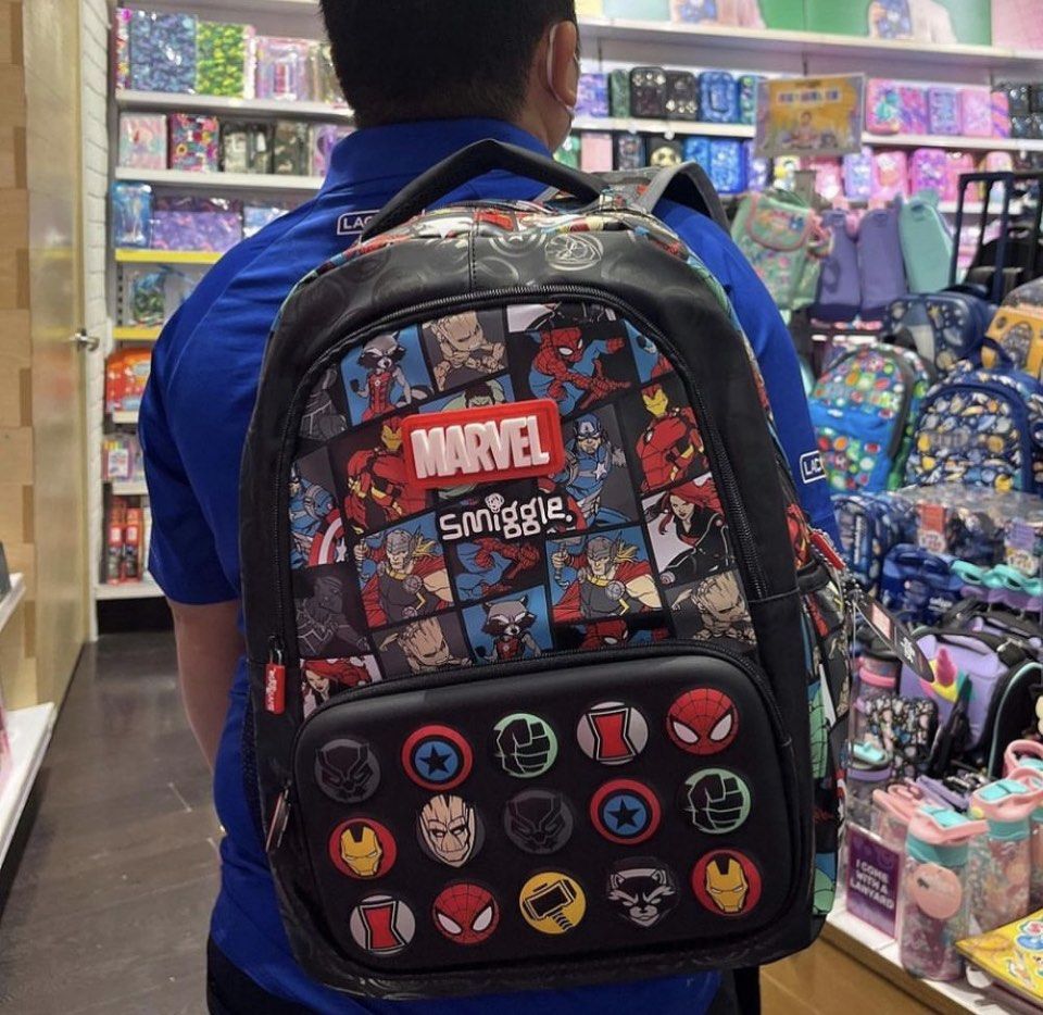 Marvel Smiggle Backpack, Men's Fashion, Bags, Backpacks on Carousell