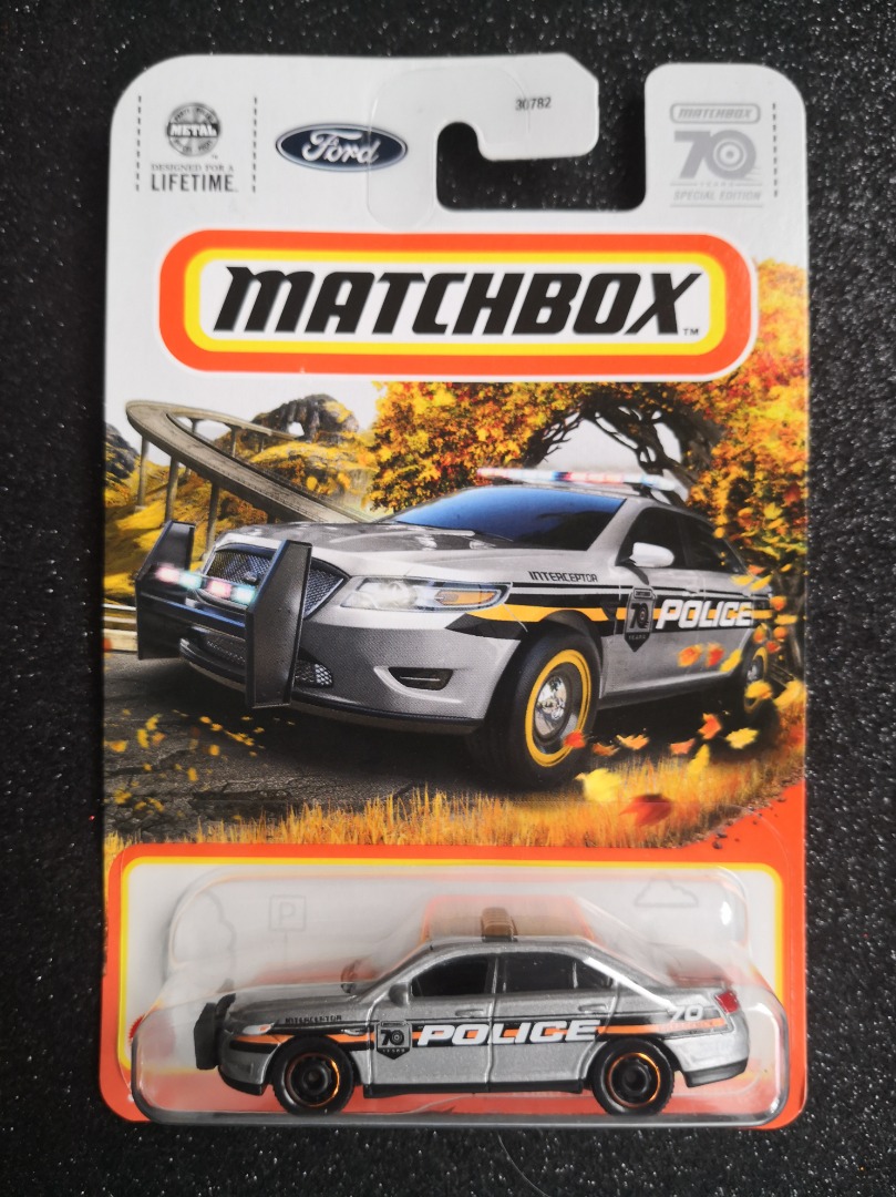 Matchbox Ford Police Interceptor 70 Years Special Edition , Hobbies ...