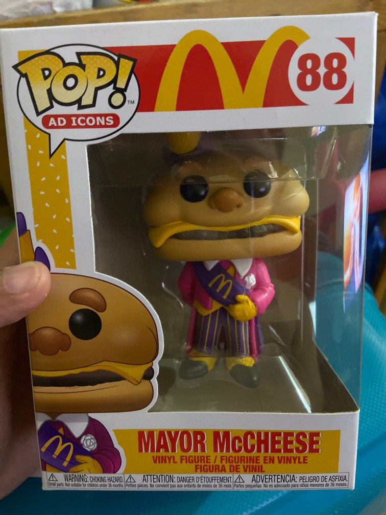 Mayor Mc Cheese Rare Collection, Hobbies & Toys, Toys & Games on Carousell