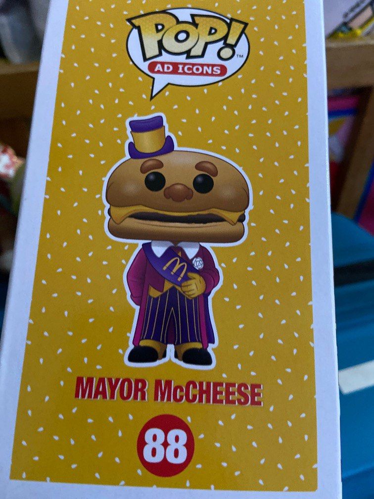 Mayor Mc Cheese Rare Collection, Hobbies & Toys, Toys & Games on Carousell