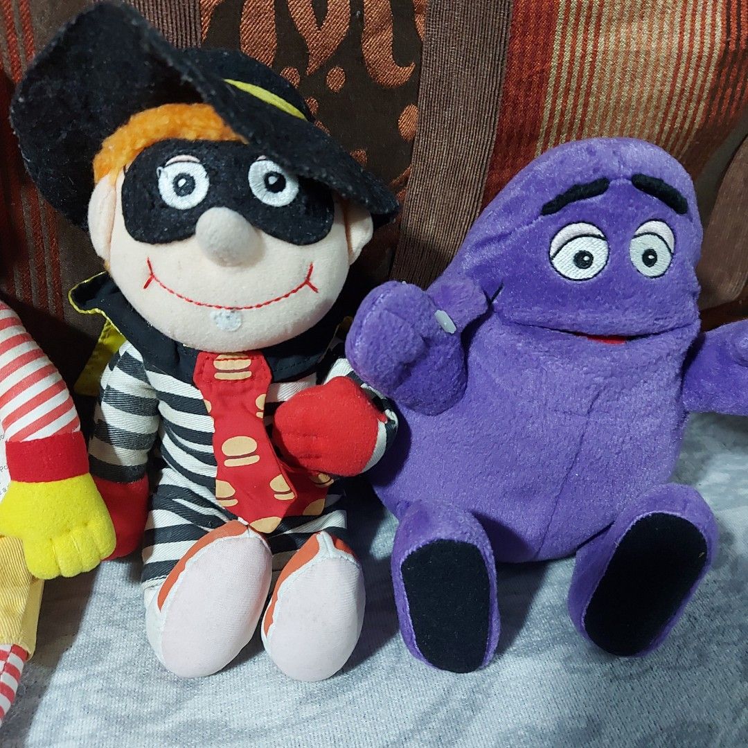 Mcdo stuffed toys, Hobbies & Toys, Toys & Games on Carousell