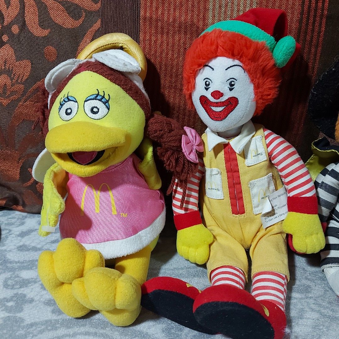 Mcdo stuffed toys, Hobbies & Toys, Toys & Games on Carousell