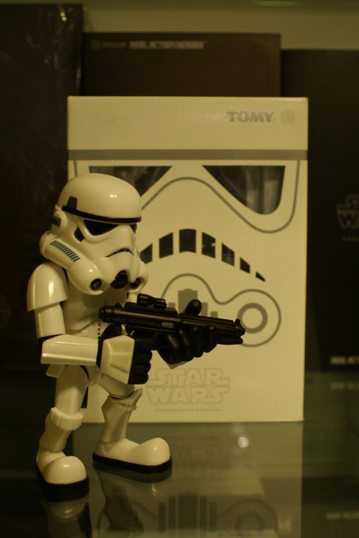 Medicom STAR WARS STORMTROOPER Vinyl Collectible Doll Figure VCD Super ...