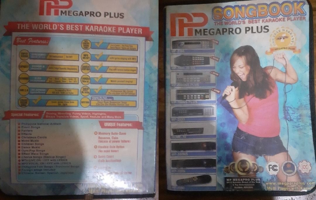 MegaPro Plus Karaoke Player MP-7000JB NS, Audio, Soundbars, Speakers & Amplifiers on Carousell