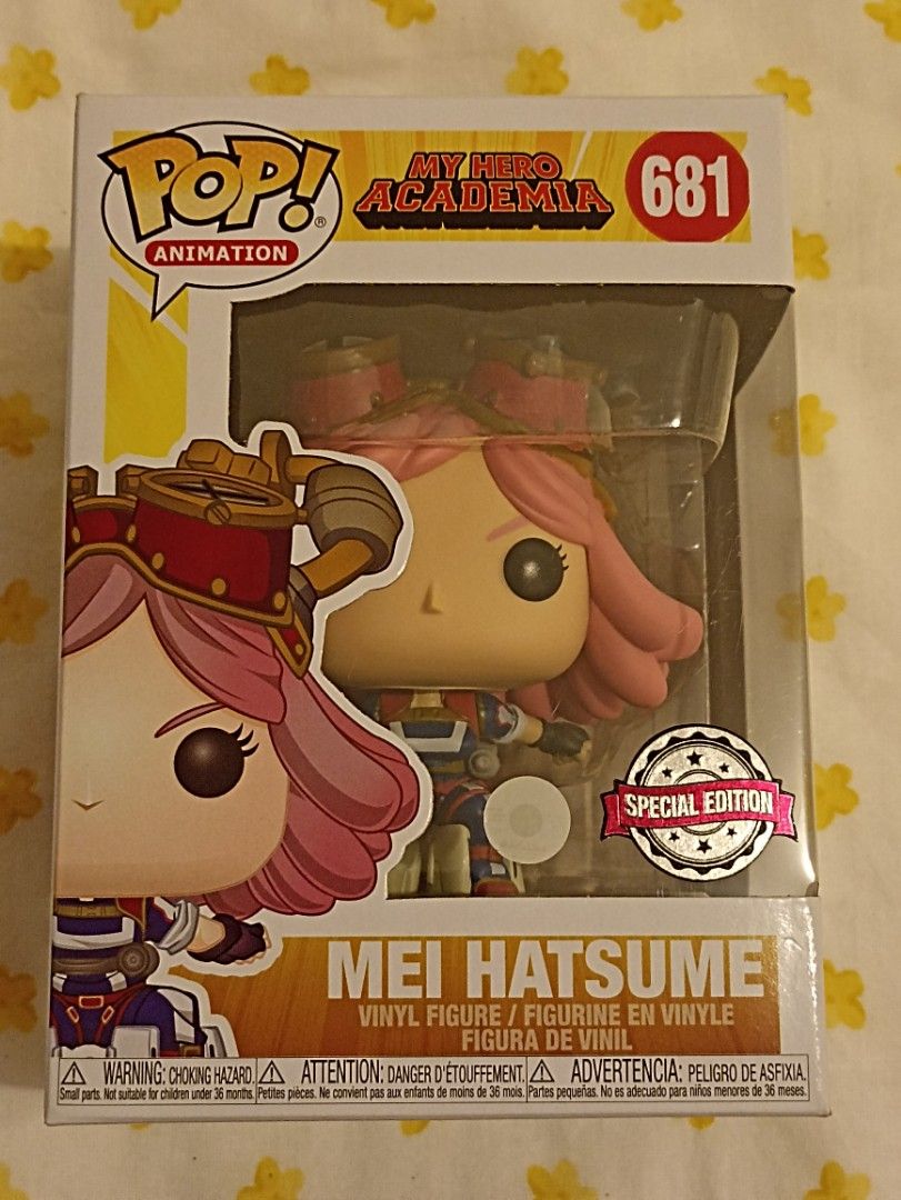 MHA Funko Pop Mei Hatsume, Hobbies & Toys, Toys & Games on Carousell