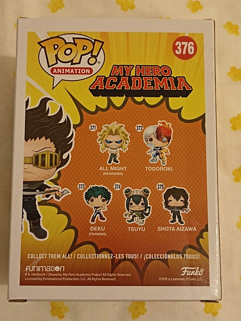 MHA Funko Pop Shota Aizawa Hero Costume, Hobbies & Toys, Toys & Games ...