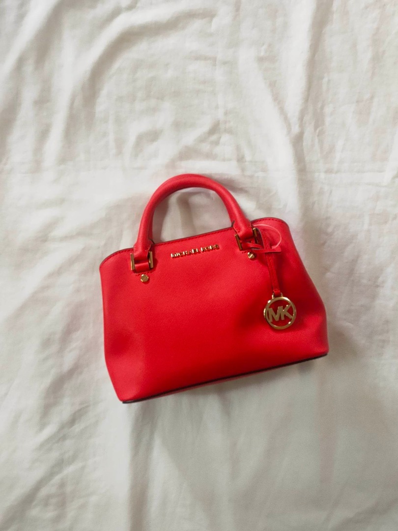 Michael Kors Two way leather Bag- Savannah, Luxury, Bags & Wallets on ...