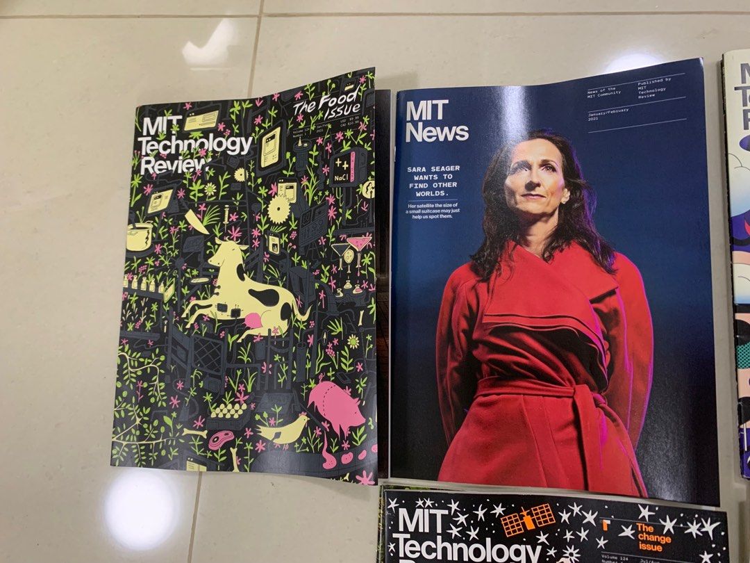 MIT Tech Review magazines 2020, 2021, 2022, Hobbies & Toys, Books ...