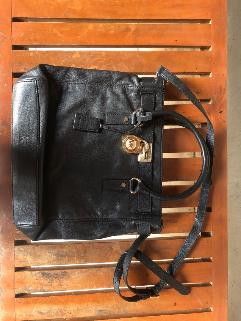 MK Hamilton BLACK two way, Women's Fashion, Bags & Wallets, Tote Bags ...