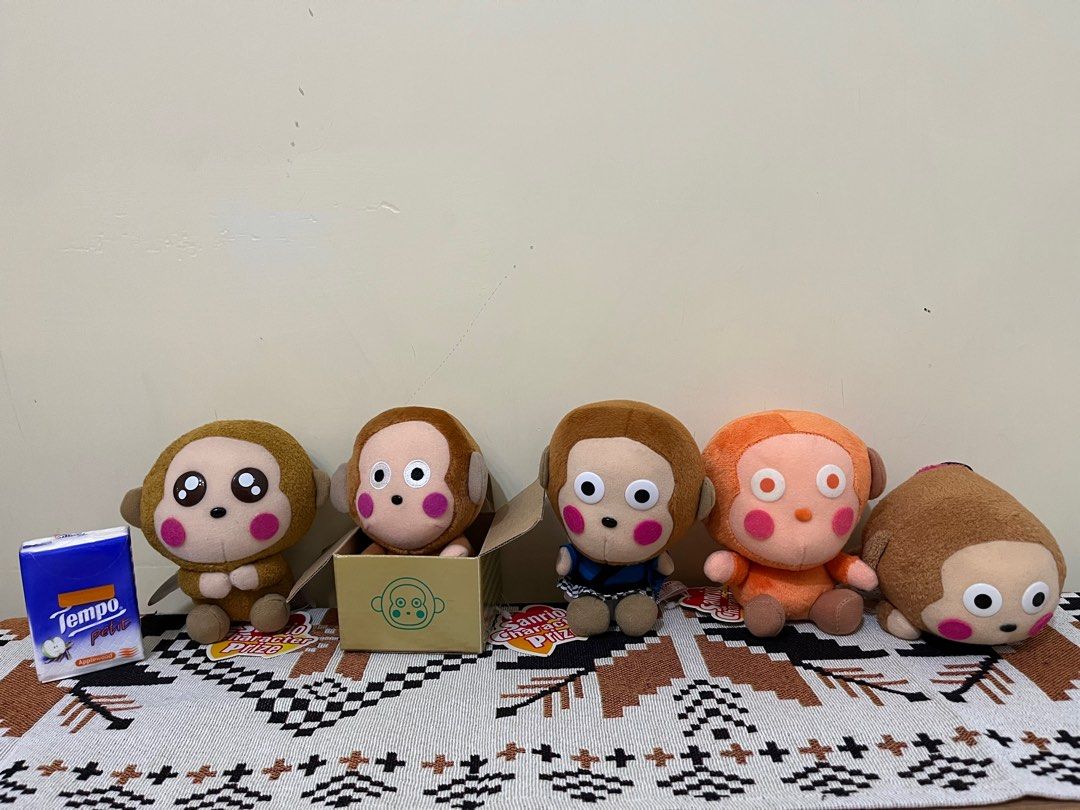 日版（景品）Monkichi公仔, 興趣及遊戲, 玩具 & 遊戲類 - Carousell
