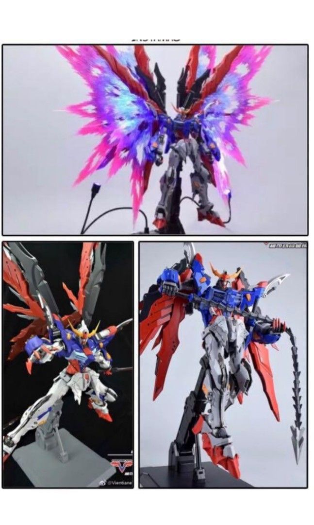 moshow poison toys destiny gundam kamaitachi wing of light set 1:72 ...