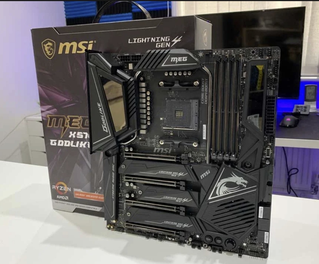 MSI Godlike X570 MOBO, Computers & Tech, Desktops on Carousell