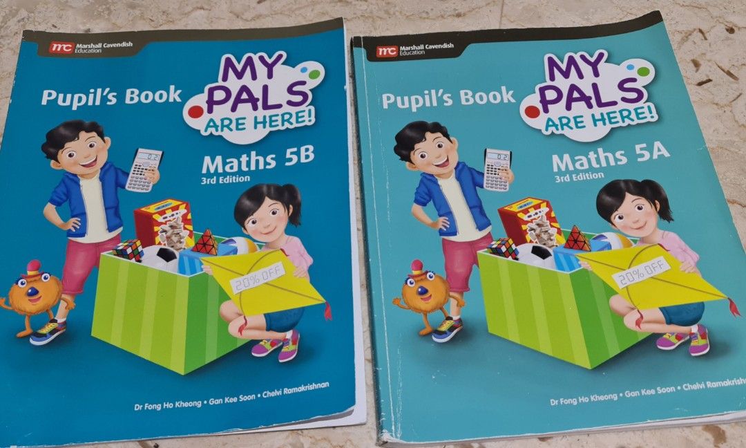My Pals Are Here 5A & 5B & Math 3rd Edition, Hobbies & Toys, Books ...
