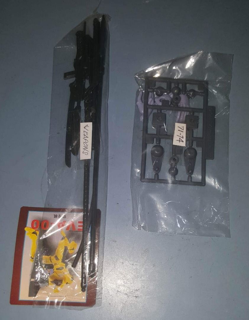 Neon Genesis Evangelion Model kit With weapons (EVA-04), Hobbies & Toys ...