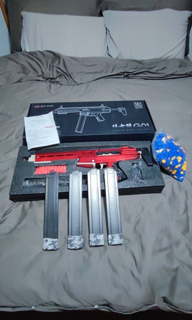 Nerf Valkyrie G01 Jai Nv Hai blaster, Hobbies & Toys, Toys & Games on ...