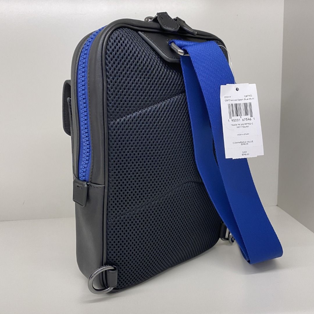 New Coach Original Track Pack In Signature Canvas With Coach Patch ...