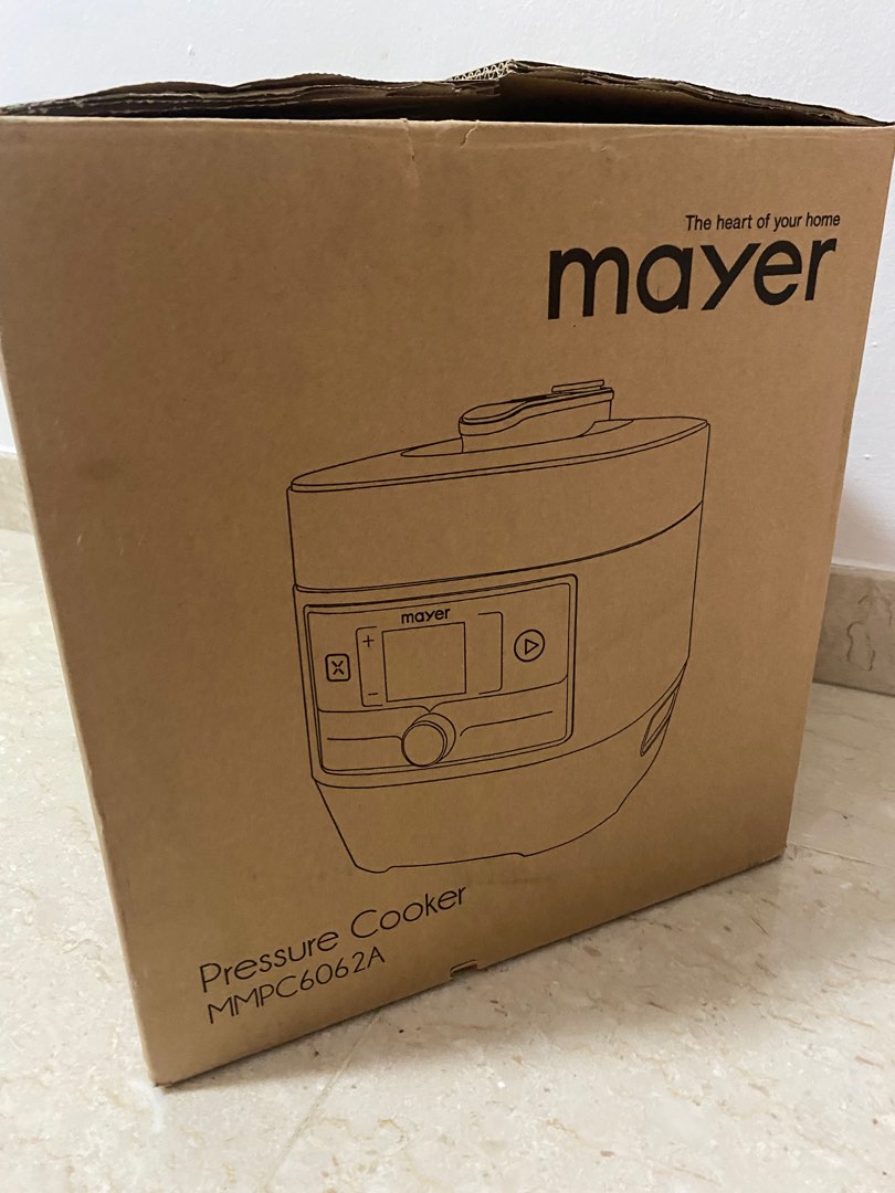 [new] Mayer electronic pressure cooker with box, TV & Home Appliances ...
