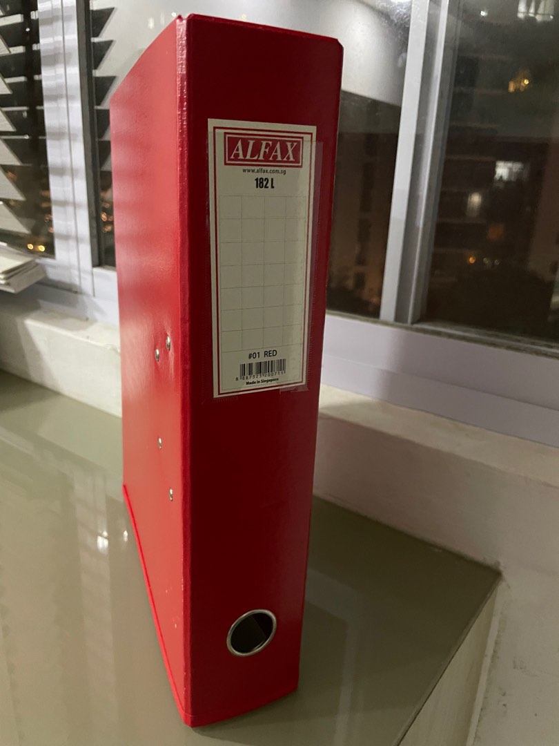 New PVC 3 inch A4 arch file, Hobbies & Toys, Stationery & Craft ...