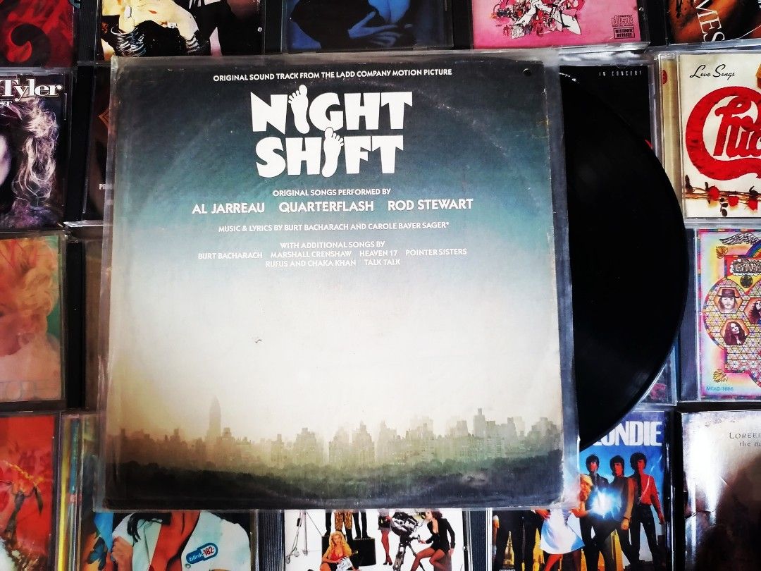 Night Shift Vinyl Record Original Vinyl Records Vinyls Plaka LP Vintage ...