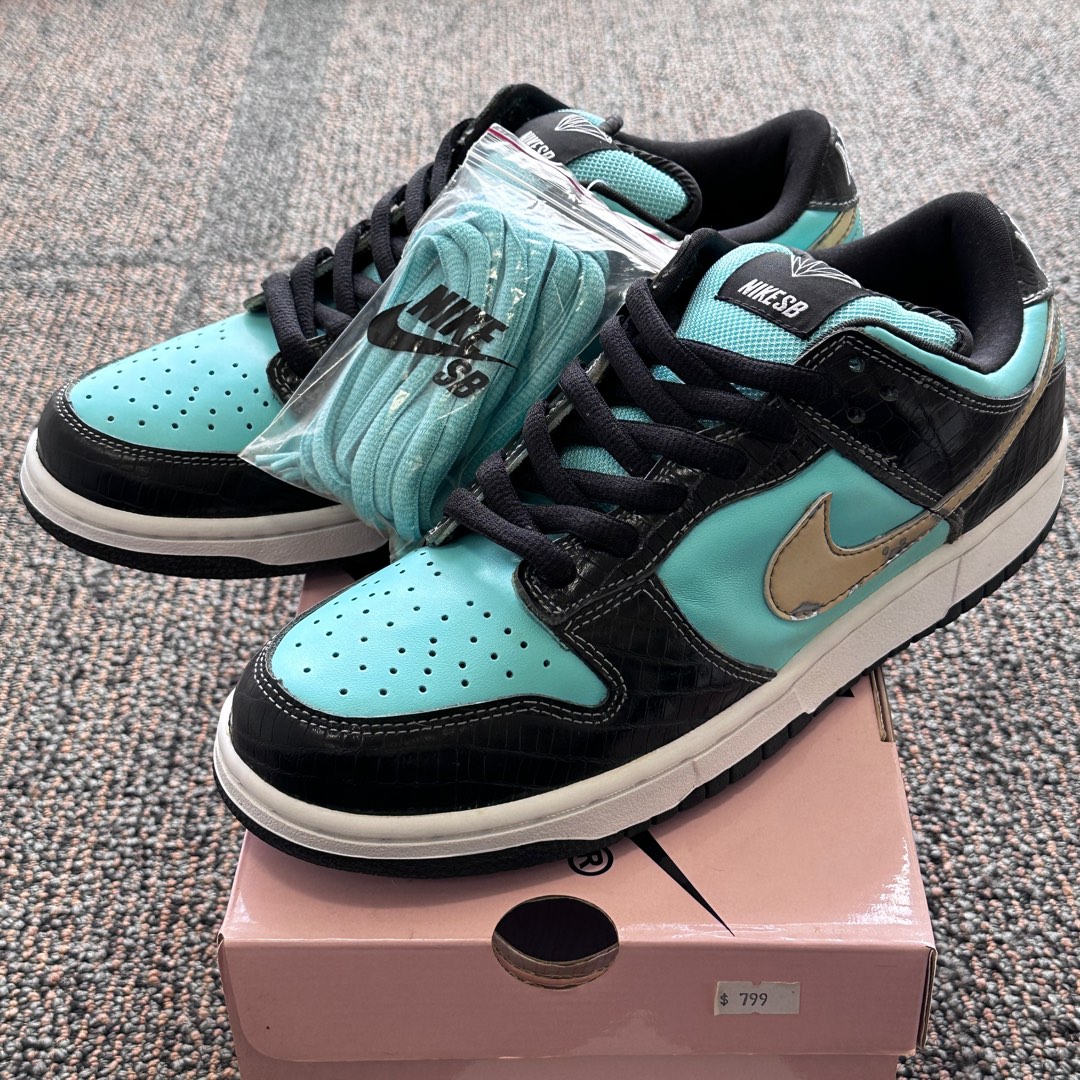 Nike Dunk Low Pro SB x Tiffany limited edition since 2005 Supreme ...