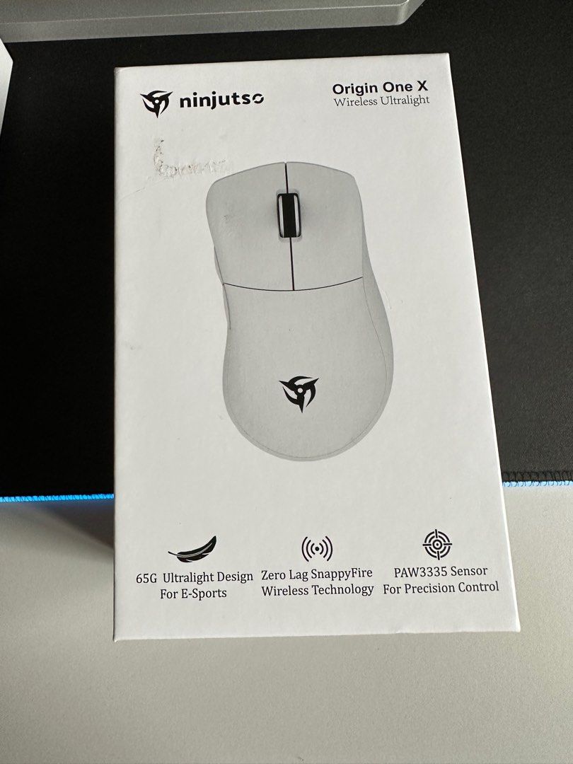 NINJUTSO ORIGIN ONE X WIRELESS ERGONOMIC MOUSE, Computers & Tech, Parts ...