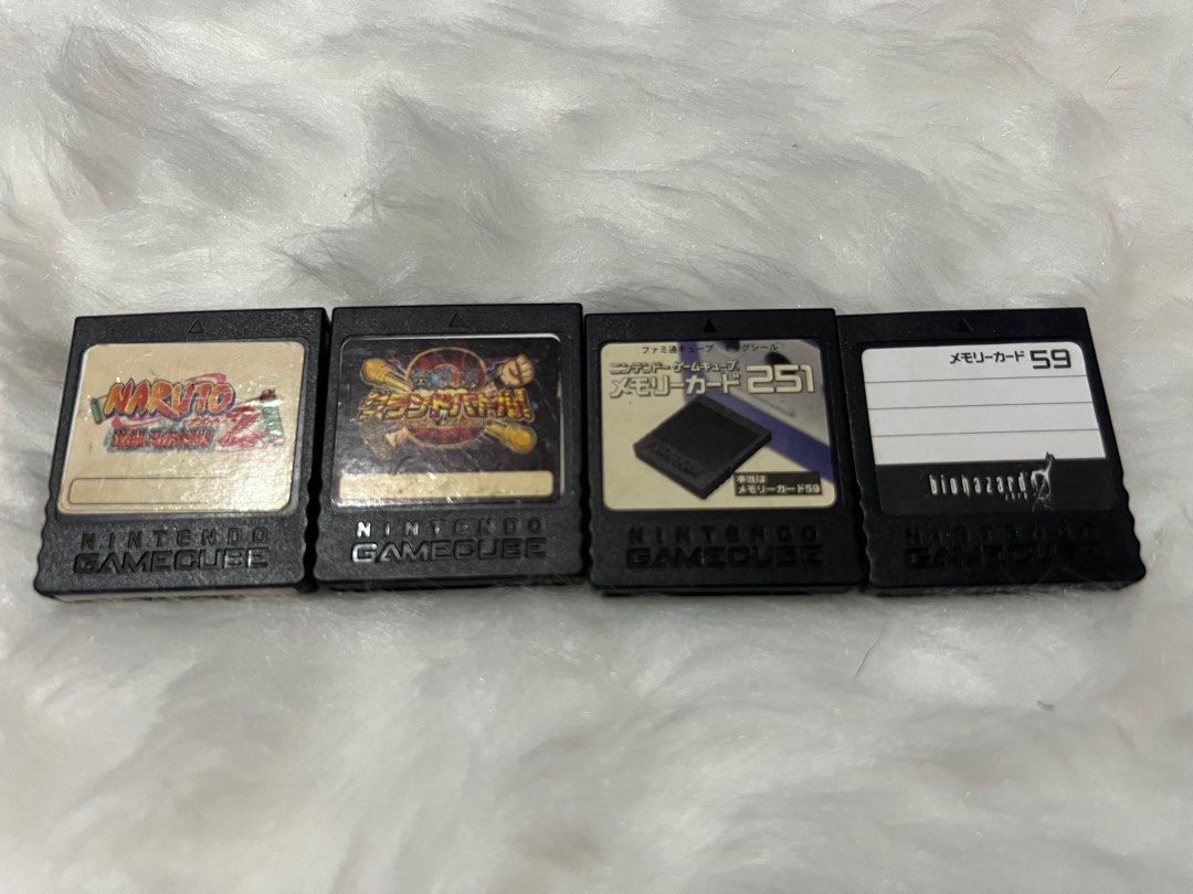 Nintendo Gamecube Memory Card 59 blocks, Video Gaming, Video Games ...