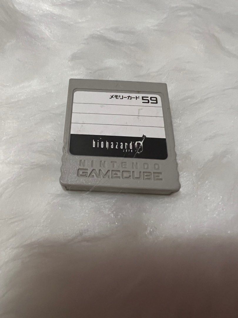 Nintendo Gamecube Memory Card 59 blocks, Video Gaming, Video Games ...