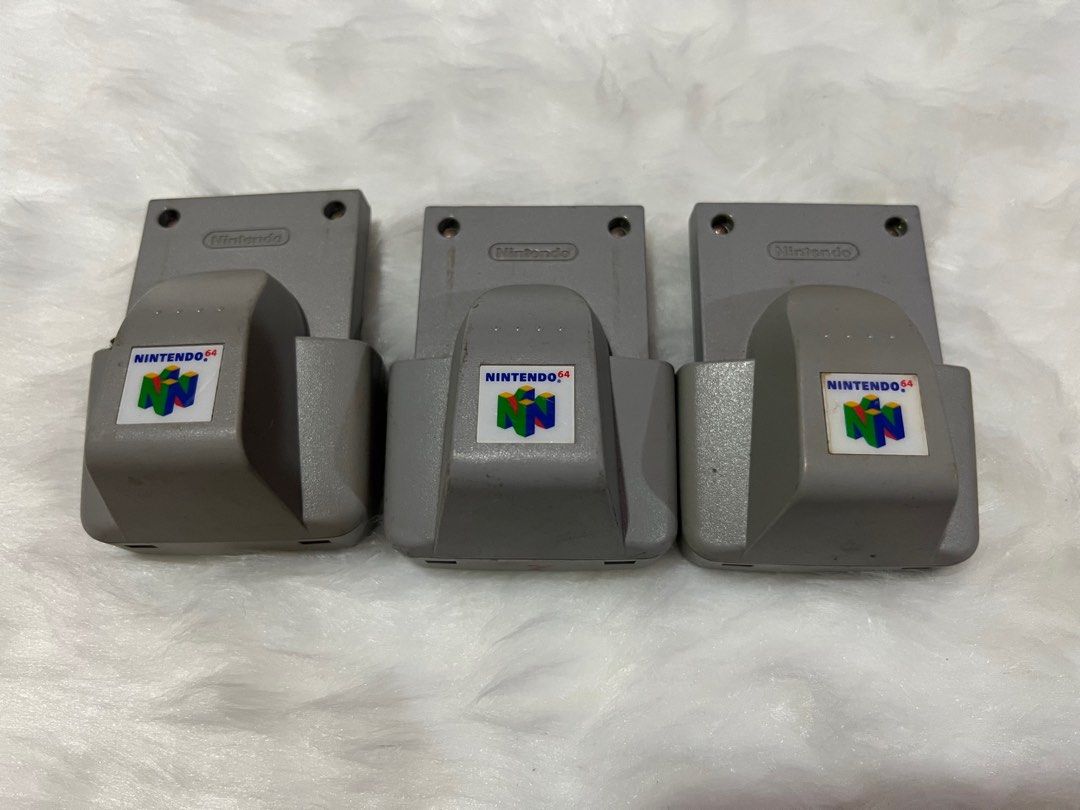 NINTENDO N64 Rumble Pak, Video Gaming, Gaming Accessories, Controllers ...