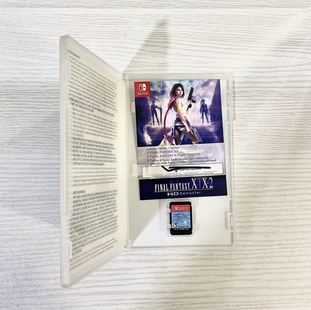 Nintendo Switch Games: Final Fantasy IX & X/X2, Video Gaming, Video Games, Nintendo on Carousell