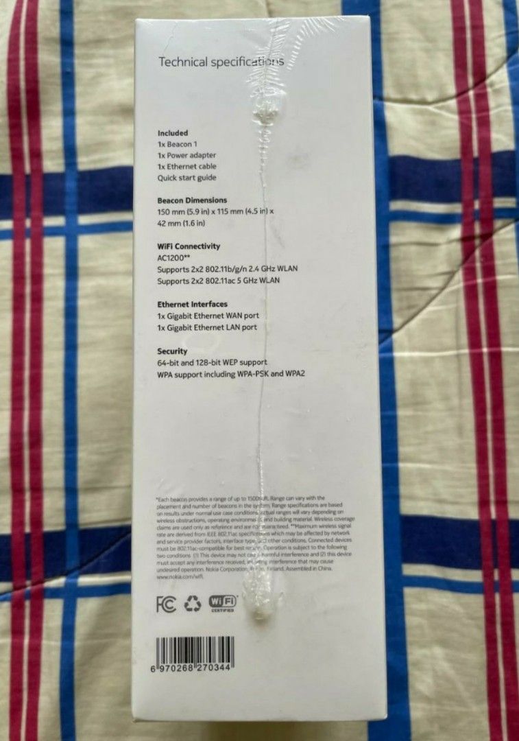 Nokia Wifi Beacon 1 Mesh Official Router - Access point - extender ...